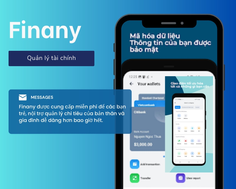 Thiết kế App tài chính - Quản lý chi tiêu khoa học